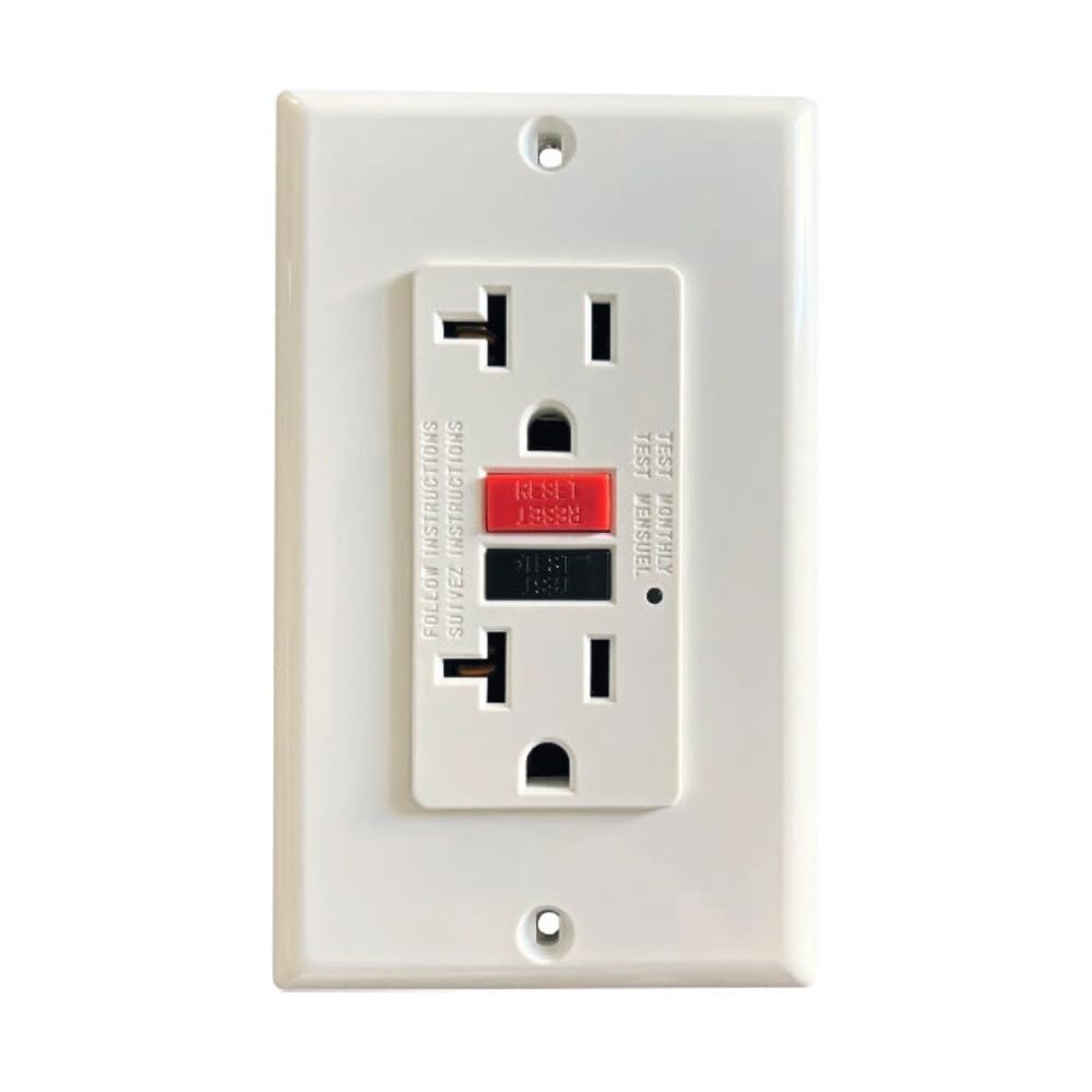 Interruptor de Circuito de Fallo a Tierra GFCI 3 Vías, 2 Conectores ...