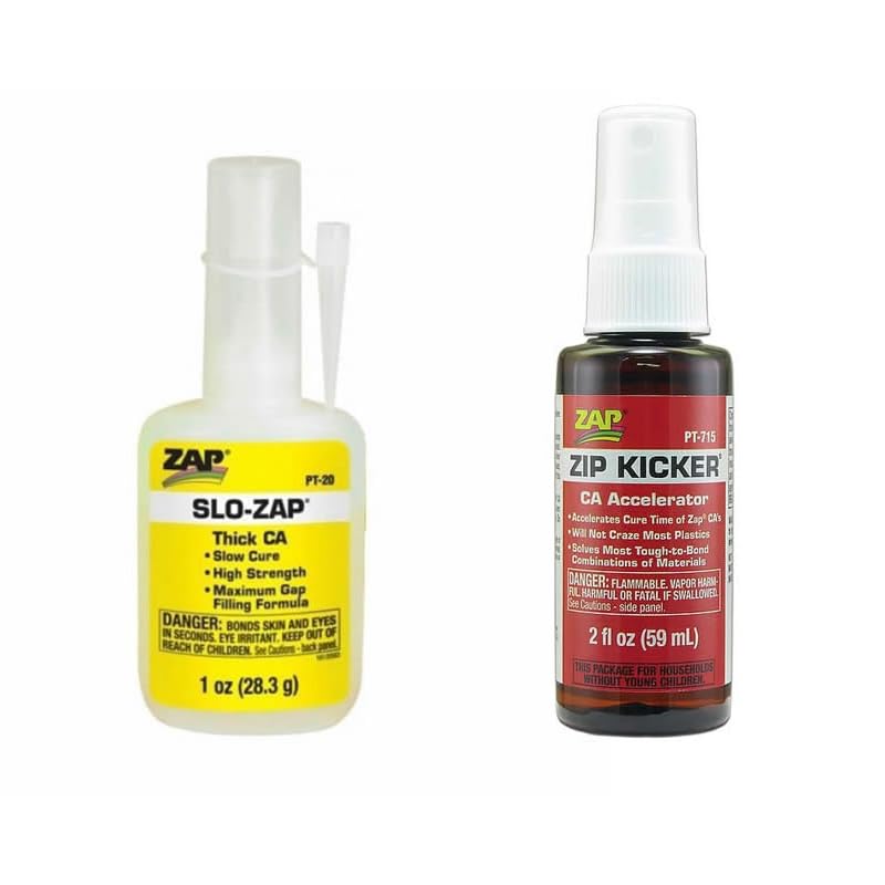 Zap Zip Kicker PT715 Pump Spray Solvent Based Accelerator 2oz PLUS Slo ...