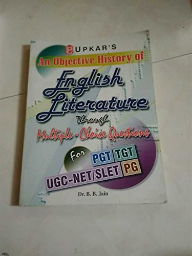 An objective history of English literature b b jain : Amazon.in: Books