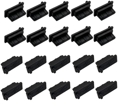 Amazon.com: 20 Pcs USB A Type Female Port Cover Caps - Silicone USB ...
