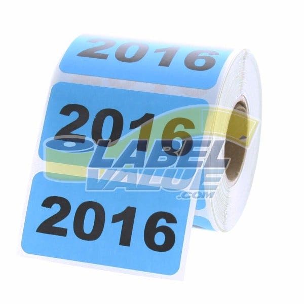 LabelValue.com 2016 Inventory Labels 500 - 2 x 1 Labels Per Roll ...