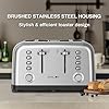 Amazon.com: RAMJOY Toaster 4 Slice, Dual Independent Controls, Extra ...