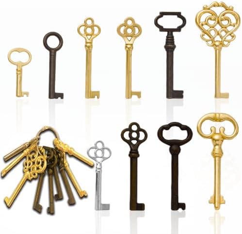 Universal Skeleton Key Set - Skeleton Keys for Old Doors and Antique ...
