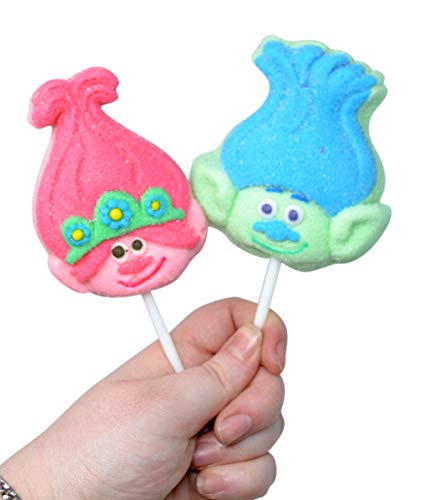 Trolls World Tour Marshmallow Pop Easter Basket Stuffers, 1.41 Ounce ...