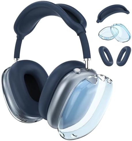 Silicone Case for AirPods Max, Anti-Scratch Ear Pad & Headband ...