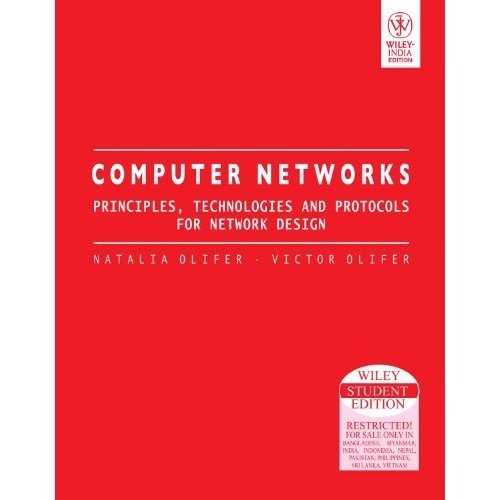 Computer Networks Principles Technologies And Protocols For Network Design Victor Olifer