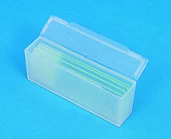 Microscope Slide Container 5 Slides, 25/PK: Amazon.com: Industrial ...