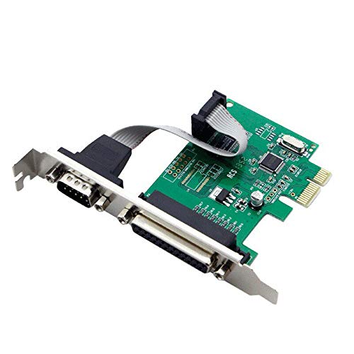 PRAV® RS232 RS-232 Serial Port COM & DB25 Printer Parallel Port LPT to ...
