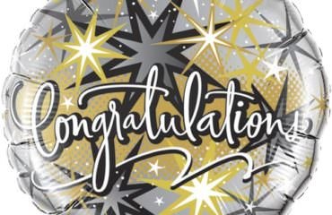 Qualatex 18 Inch Congratulations Elegant Suprafoil : Amazon.in: Toys ...