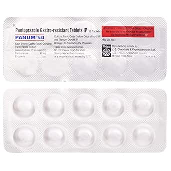 Panum 40 - Strip of 10 Tablets : Amazon.in: Health & Personal Care