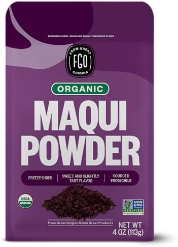 Amazon.com: KOYAH - Organic Maqui Berry Powder 30 Servings (1 Scoop ...
