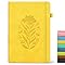 Amazon.com : Lined Journal Notebook for Women, A5 Yellow Hardcover ...