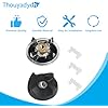 Amazon.com: 250W Base Gear & Blade Gear & 3 Pcs Rubber Bushing Shock ...