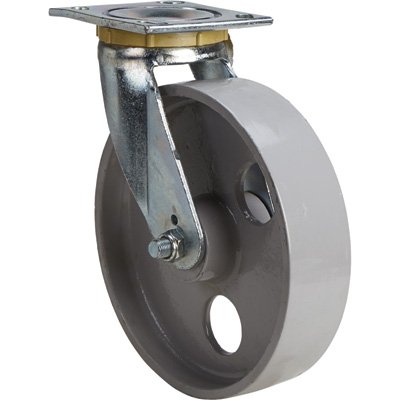 Fairbanks Swivel Weldless Caster - 8in. Model Number 152222802Z: Plate ...