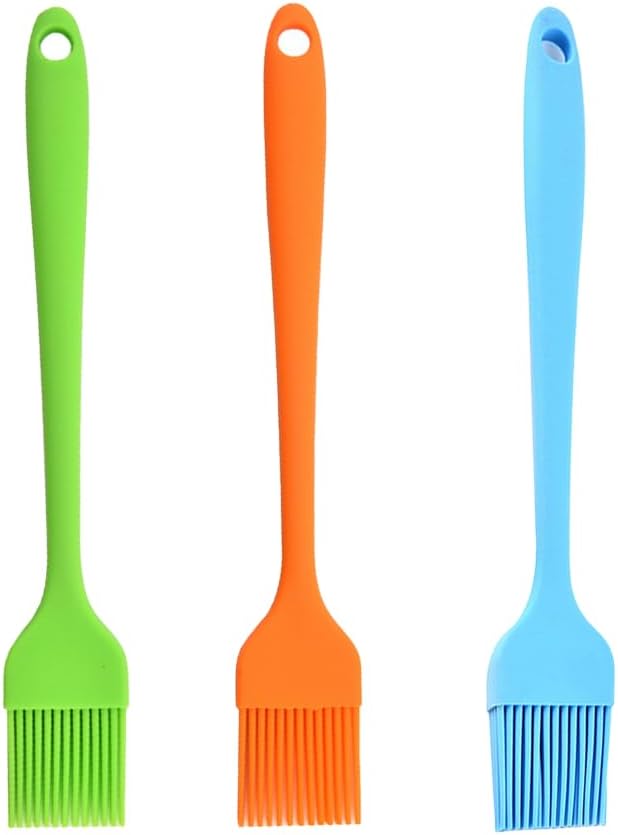 Lmyzcbzl Silicone Baking & Cooking Brush - Pastry & BBQ Basting Brush ...