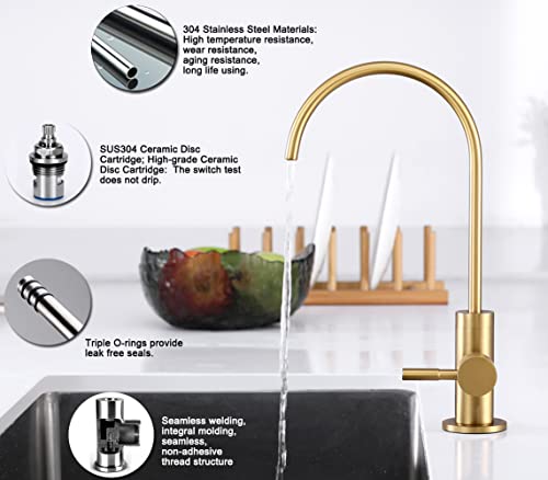 Snapklik.com : Drinking Water Faucet, 100% Lead-Free, Water Filter ...