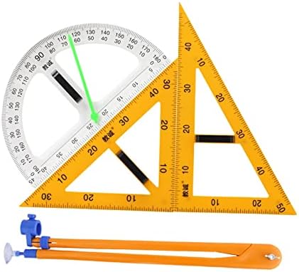 Amazon.com : Gralara 4X Math Geometry Rulers Big Size Large Number ...