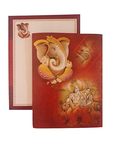 INR CARDS Designer Card001 Pack of 100 : Amazon.in: Home & Kitchen