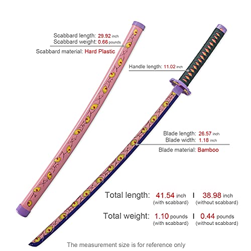 Snapklik.com : Zisu Demon Slayer Sword, About 41 Inches, Hashira ...
