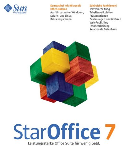 StarOffice 7 (Star Division) : Sun Microsystems: Amazon.de: Bücher