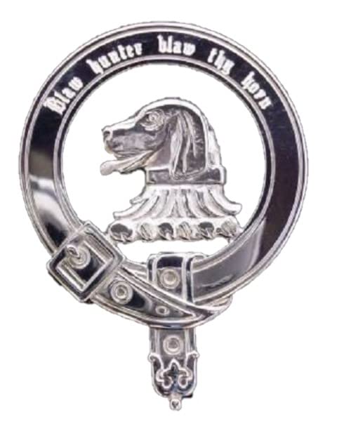 Amazon.com: Forrester Scottish Clan Crest Badge in Solid Sterling ...