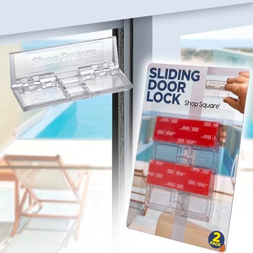 Sliding Door Lock for Home Safety - 2 Pack Sliding Window Locks ...