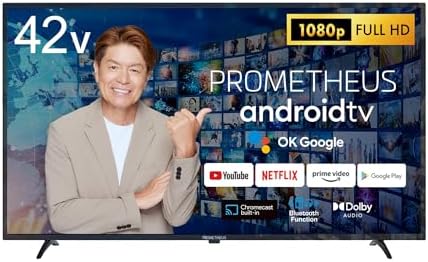 Amazon.co.jp: Prometheus Tunerless TV 42 Inch Prometheus Android TV with Bluetooth Connection ...