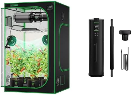 Amazon.com: VIVOSUN S448 4x4 Grow Tent and AeroStream H09 Intelligent ...