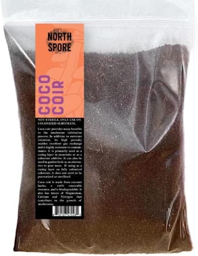 Amazon.com : North Spore Coco Coir (5 lbs) Monotub Casing Layer ...