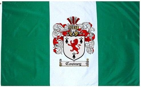 Amazon.com : Cooney Family Crest / Coat of Arms Flag. Large 3 ft. x 5 ...