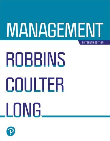 Management (16th Edition) RENTAL EDITION: Stephen P. Robbins ...