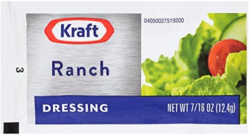 Amazon.com : Kraft Ranch and Creamy French Salad Dressing Single Serve ...