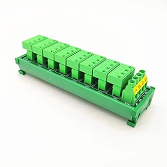 DIN Rail Installation 30A / 300V 8x4 Position Pluggable Terminal Block ...