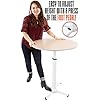 Amazon.com: Stand Steady Adjustable Height Round Table - Ergonomic Sit ...