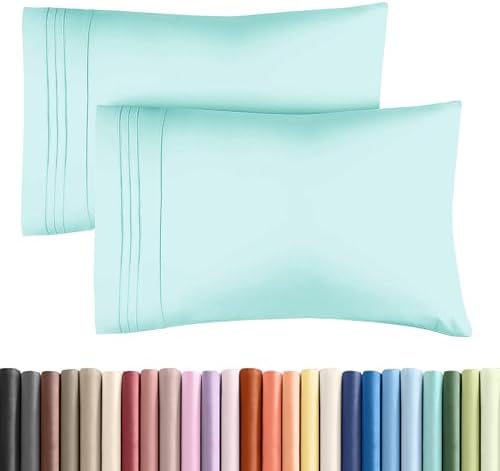 Amazon.com: Standard Pillow Cases Set of 2 - Ultra-Soft Hotel Quality ...