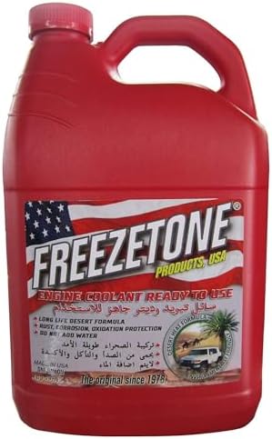 Freezetone 4 Liter Radiator Coolant - Red: Buy Online at Best Price in ...