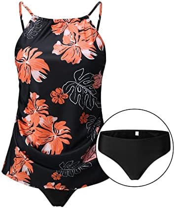 Women Slip Tankini Sets Swimsuits Micro Bikini Tankini Sets Elegant ...