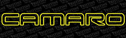 Camaro Outline Decal 4" x 40" by Pristine Signs & Graphics LLC - Want ...