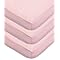 Amazon.com : American Baby Company 3 Pack Fitted Crib Sheets 28" x 52 ...