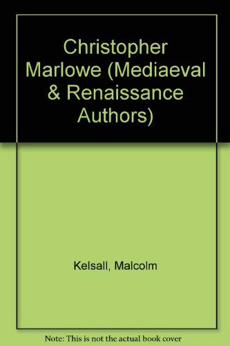 Amazon.com: Christopher Marlowe (Medieval and Renaissance Authors ...