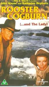 Rooster Cogburn [VHS] : John Wayne, Katharine Hepburn, Richard Jordan, Anthony Zerbe, John ...