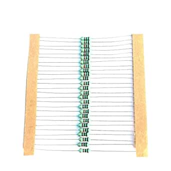1KΩ / 1Kilo Ohms / 1000Ω / 1K Resistor 1/4 (0.25) Watt, 5% Tolerance ...