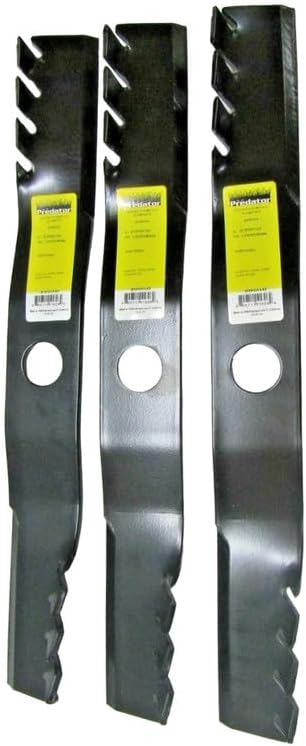 Amazon.com: K5975-34360 3 USA XHT Predator Blades KUBOTA ON RCK72RP ...