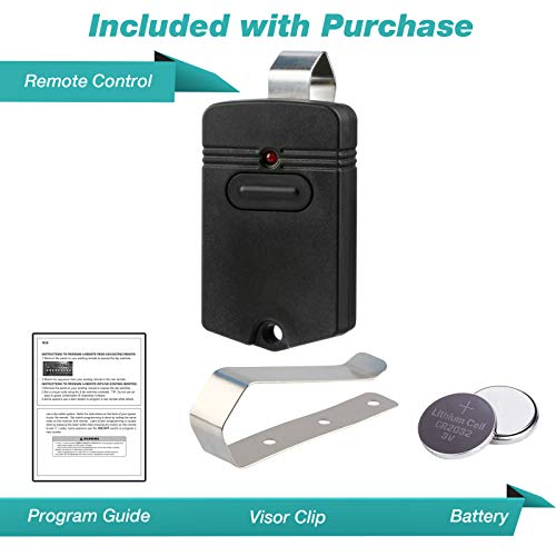 Snapklik.com : For GTO Mighty Mule Gate Opener Remote Control ...