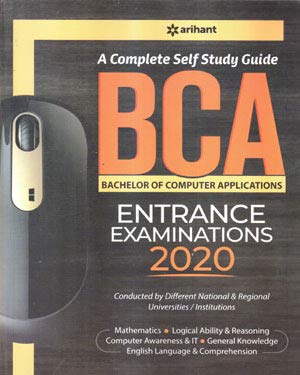 arihant A Complete Self Study Guide BCA Entrance Examinations 2020 in English : arihant: Amazon ...
