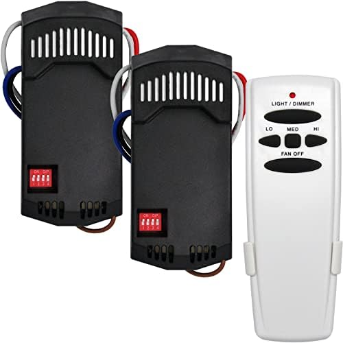 Fan-HD Kit + FAN28R Bundle, Universal Ceiling Fan Remote Control Kit ...