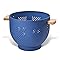 Amazon.com: Metal Colander with Wood Handle and Stable Base, Powder ...