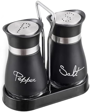 Pack of 2 Salt and Pepper Pots Salt and Pepper Shaker Salt and Pepper ...