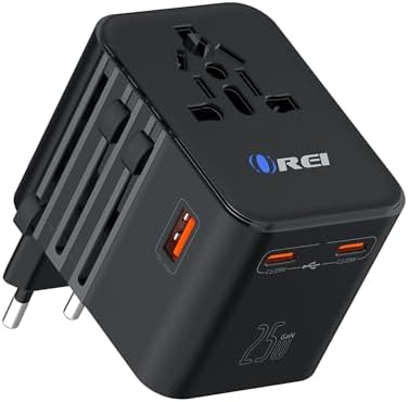 Gotrippin by Destinio Universal Travel Adapter - (25W) 5-in-1 Fast ...