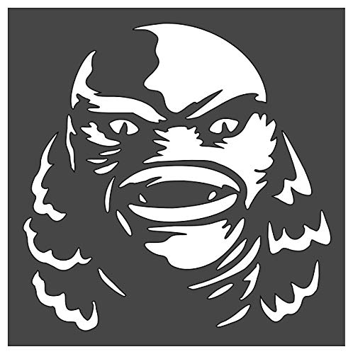 Creature From The Black Lagoon Stencil